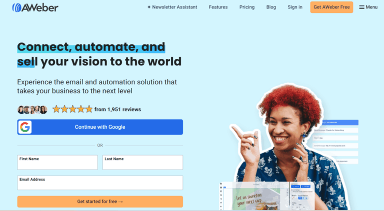 AWeber Email Marketing Review 2025 – Features, Pricing & Pros